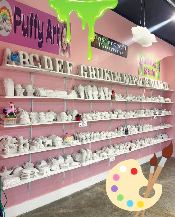 Indoor Kids Activities at American Dream Mall | Bee's Arts and Crafts NJ